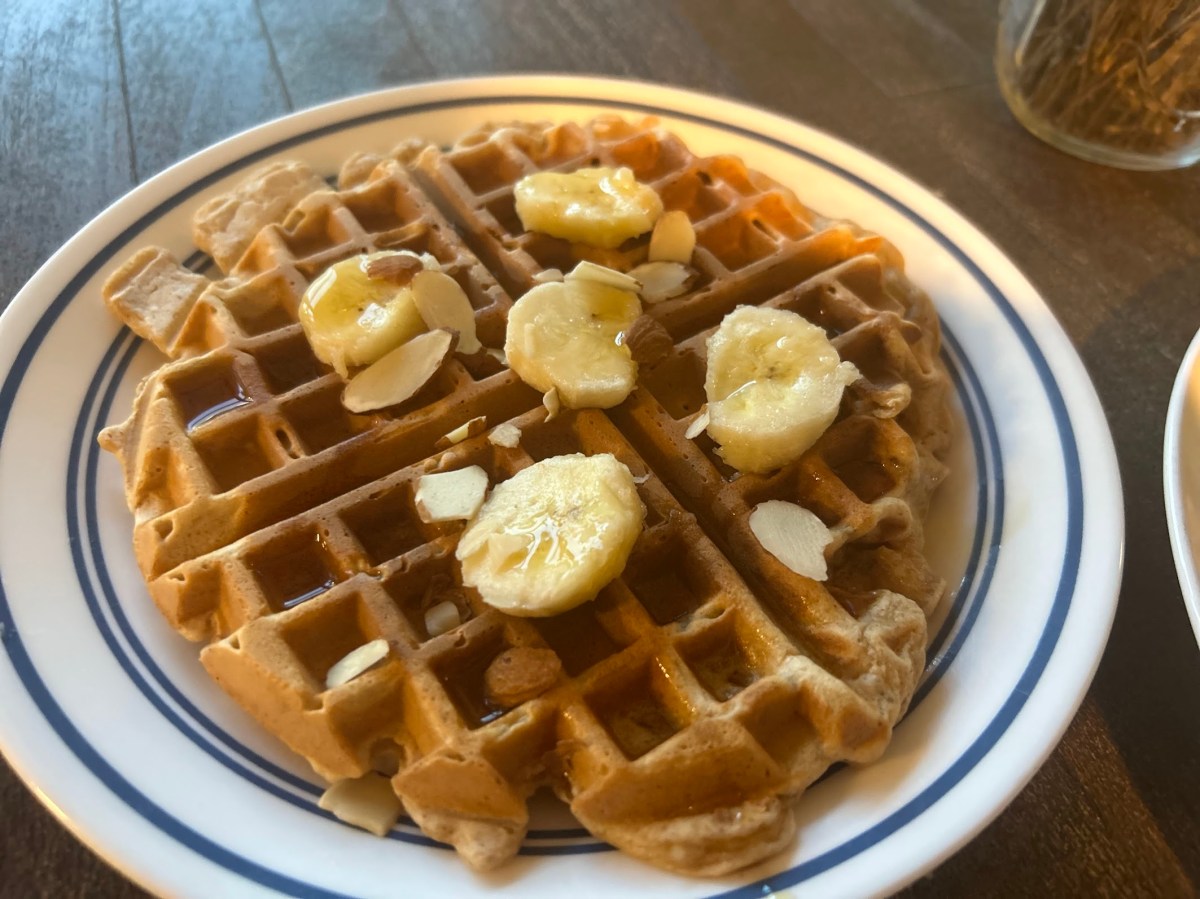 Almond Butter Waffles – Baker Without Borders